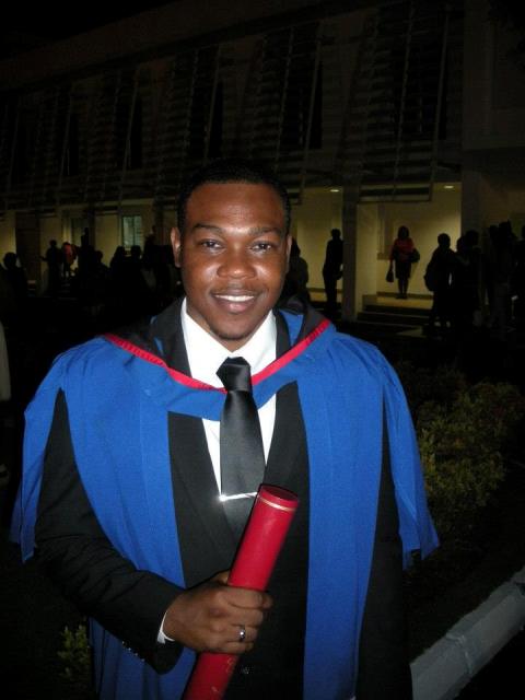 Azard Gumbs graduates with Bachelor of Laws degree with honours ...