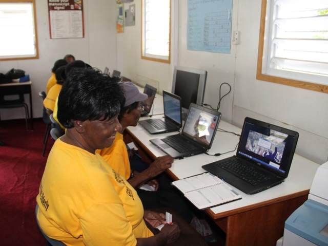Nevis Seniors commence computer classes – NevisPages.com