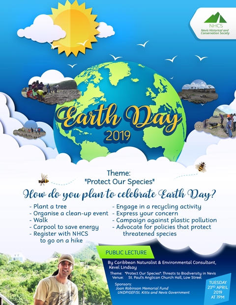 Earth Day: NHCS to host lecture on threatened species – NevisPages.com