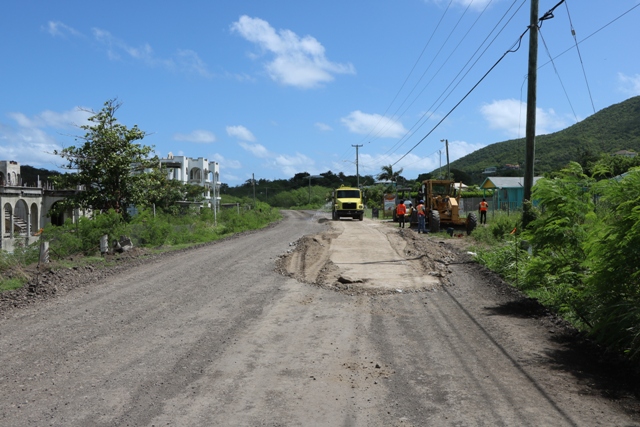 Work on Island Main Road Rehabilitation and Safety Improvement Project ...