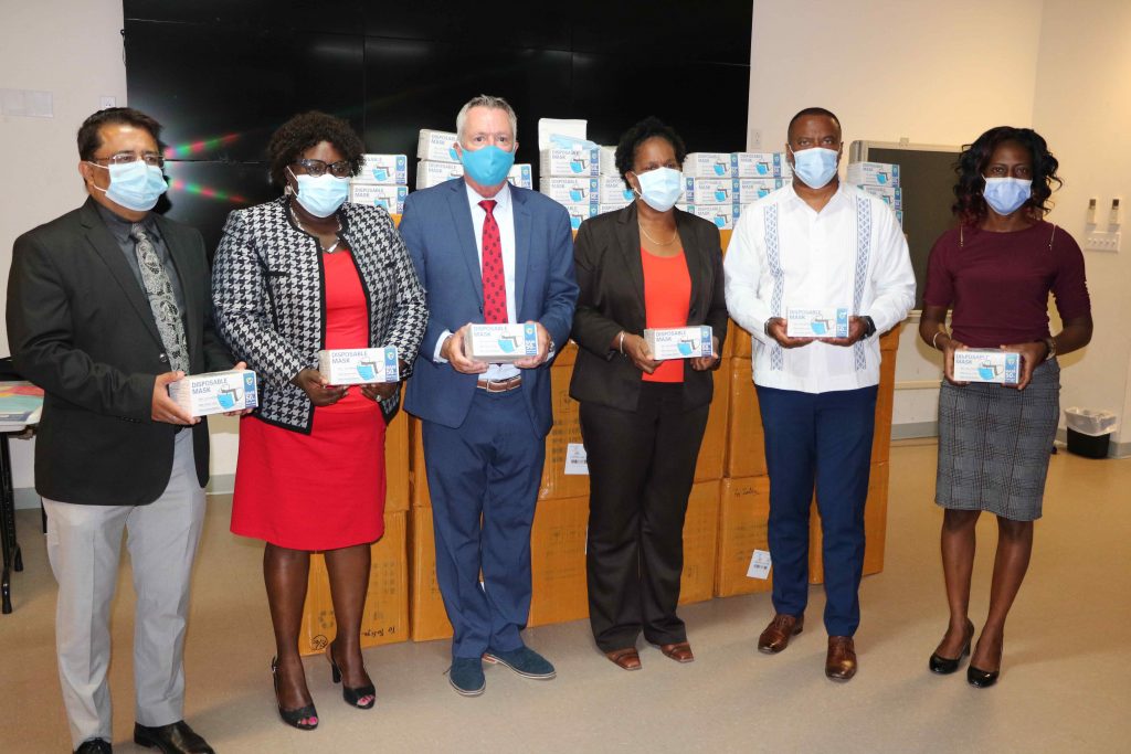 MUA donates 100,000 face masks to Ministry of Health on Nevis ...