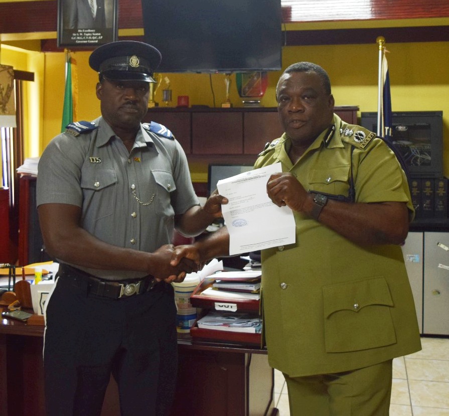 Officers Across Various Ranks Receive Confirmation Letters – NevisPages.com