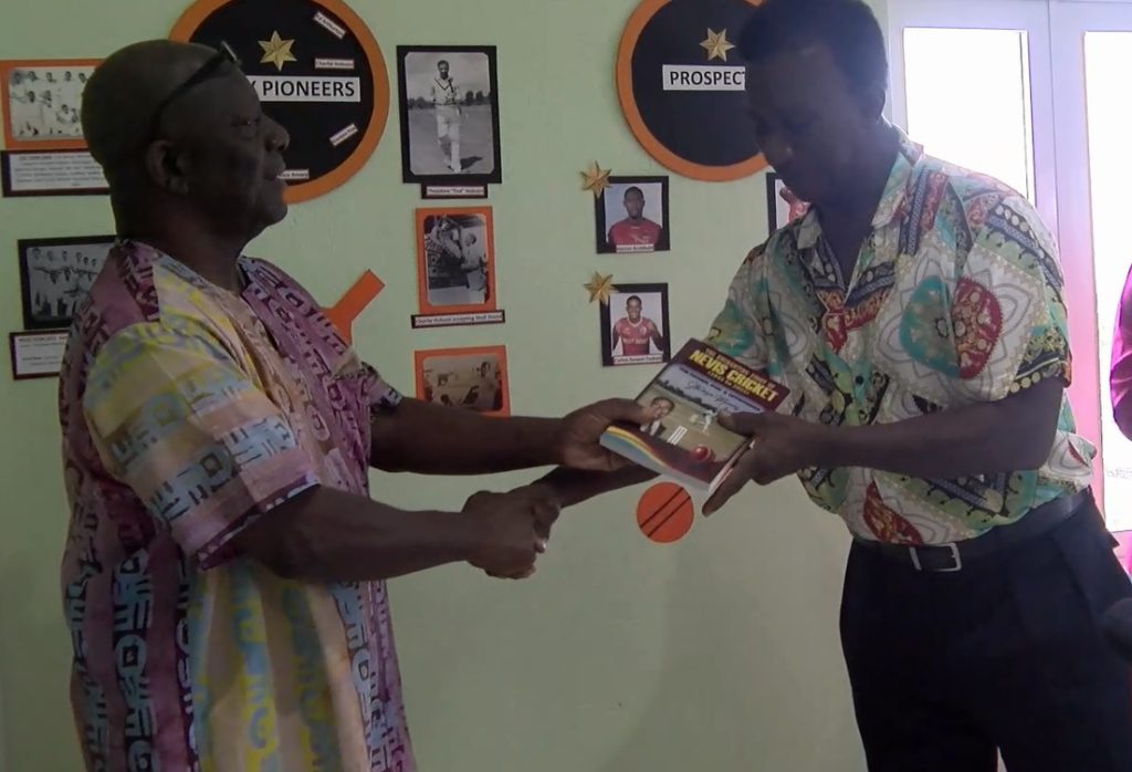 Stevenson Manners Presents Books at Nevis Public Library’s Exhibition ...