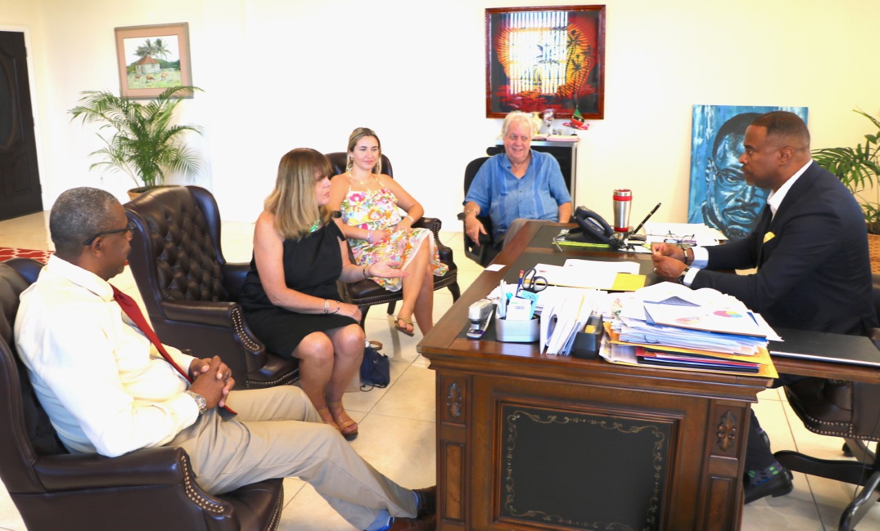 NTA’s US Sales Team visits with Premier of Nevis during familiarization ...