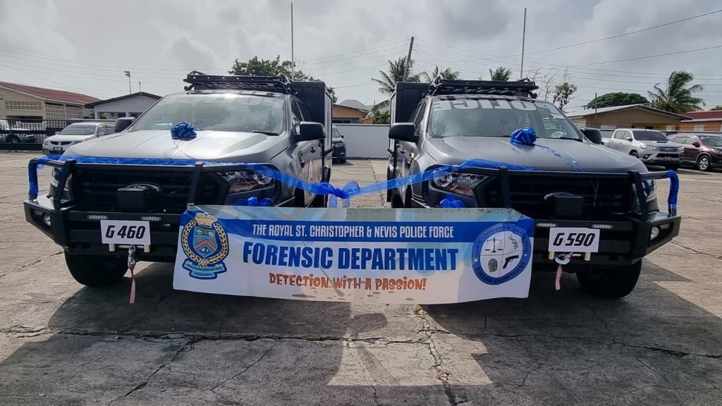 RSCNPF Commissions New Crime Scene Response Vehicles – NevisPages.com