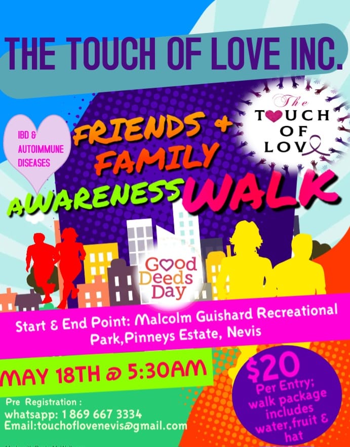 Walkathon with Heart! Touch of Love Inc. – NevisPages.com