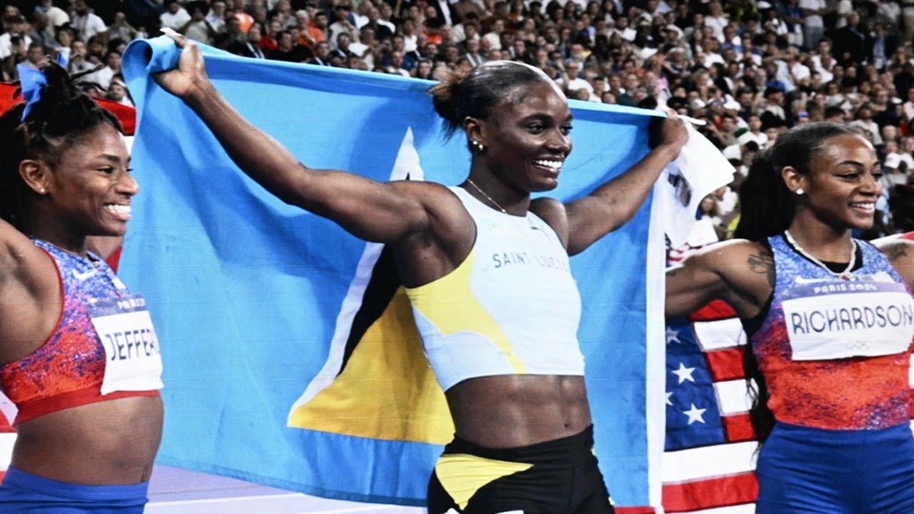 Julien Alfred Secures St Lucia’s First Ever Olympic Medal – 100m Gold ...