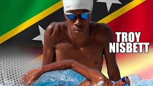 Swimming Olympian Troy Nisbett Receives Hero’s Welcome – NevisPages.com