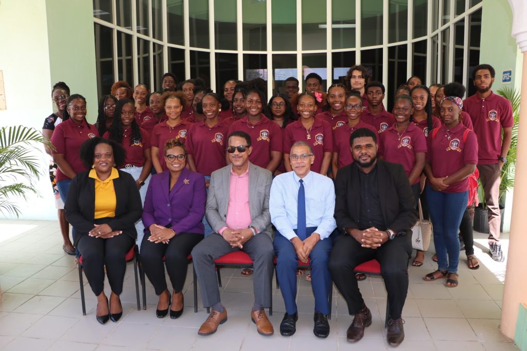 Chief Justice Hon. Mario Michel Visits Nevis Sixth Form College as Part ...