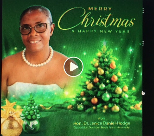 2024 Christmas Day Message Hon. Dr. Janice Daniel-Hodge Opposition ...