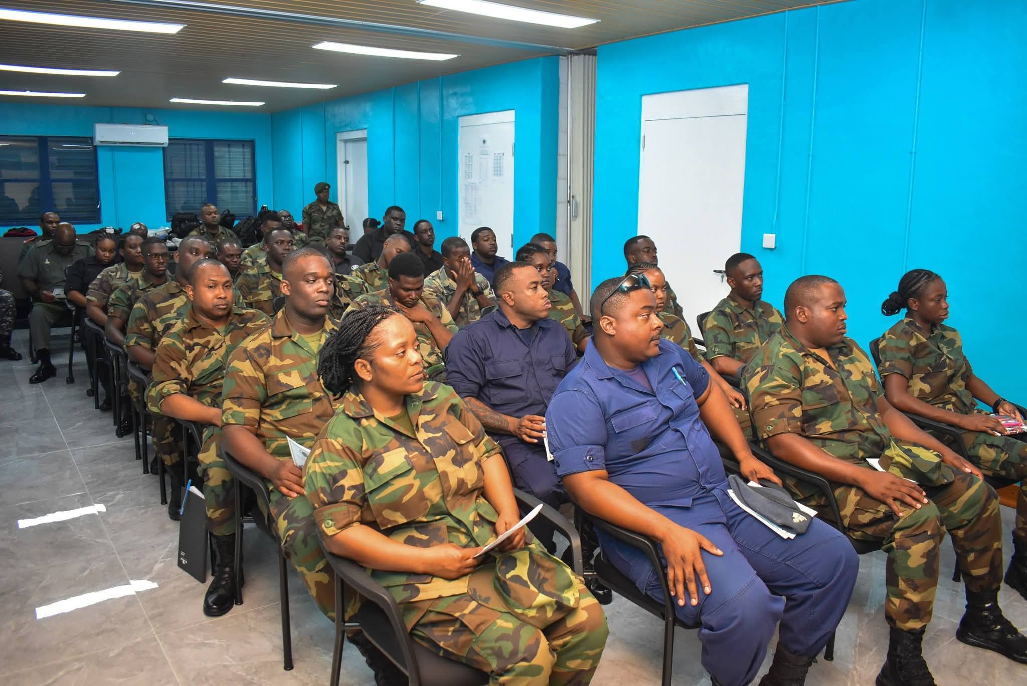 Police, Soldiers, and Prison Officers Begin Intensive Tactical Training ...